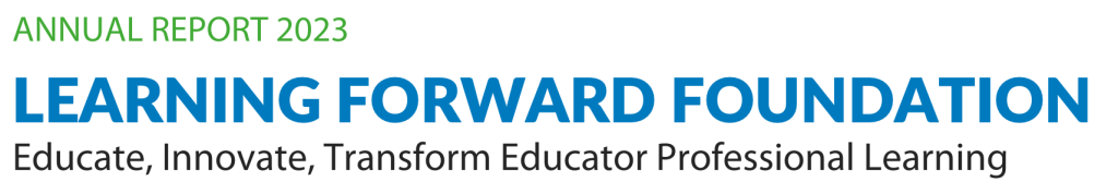 Scholarships and Grants - Learning Forward Foundation