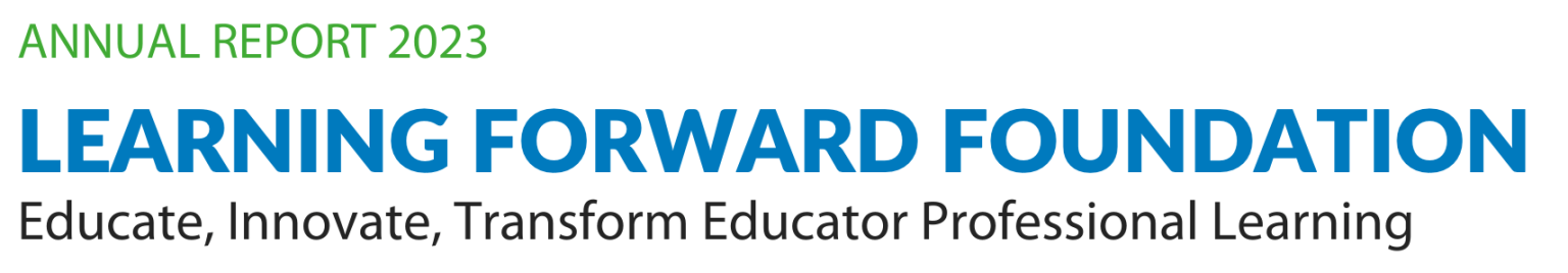 Scholarships and Grants - Learning Forward Foundation